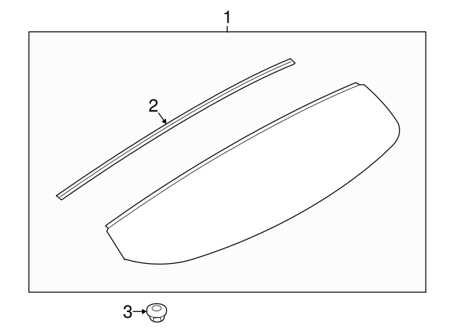 BB5Z-7844210-APTM - 2011 - 2015 | Ford Explorer | Rear Spoiler Assembly ...