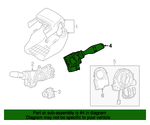2013-2023 Lexus Wiper Switch 84652-30690 | OEM Parts Online