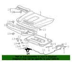 2020-2022 GM Hood Primary and Secondary Latch 84805446 | TascaParts.com