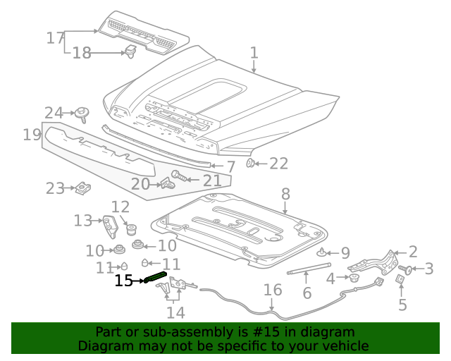 2020-2022 GM Release Lever 84182929 | GM Parts Center