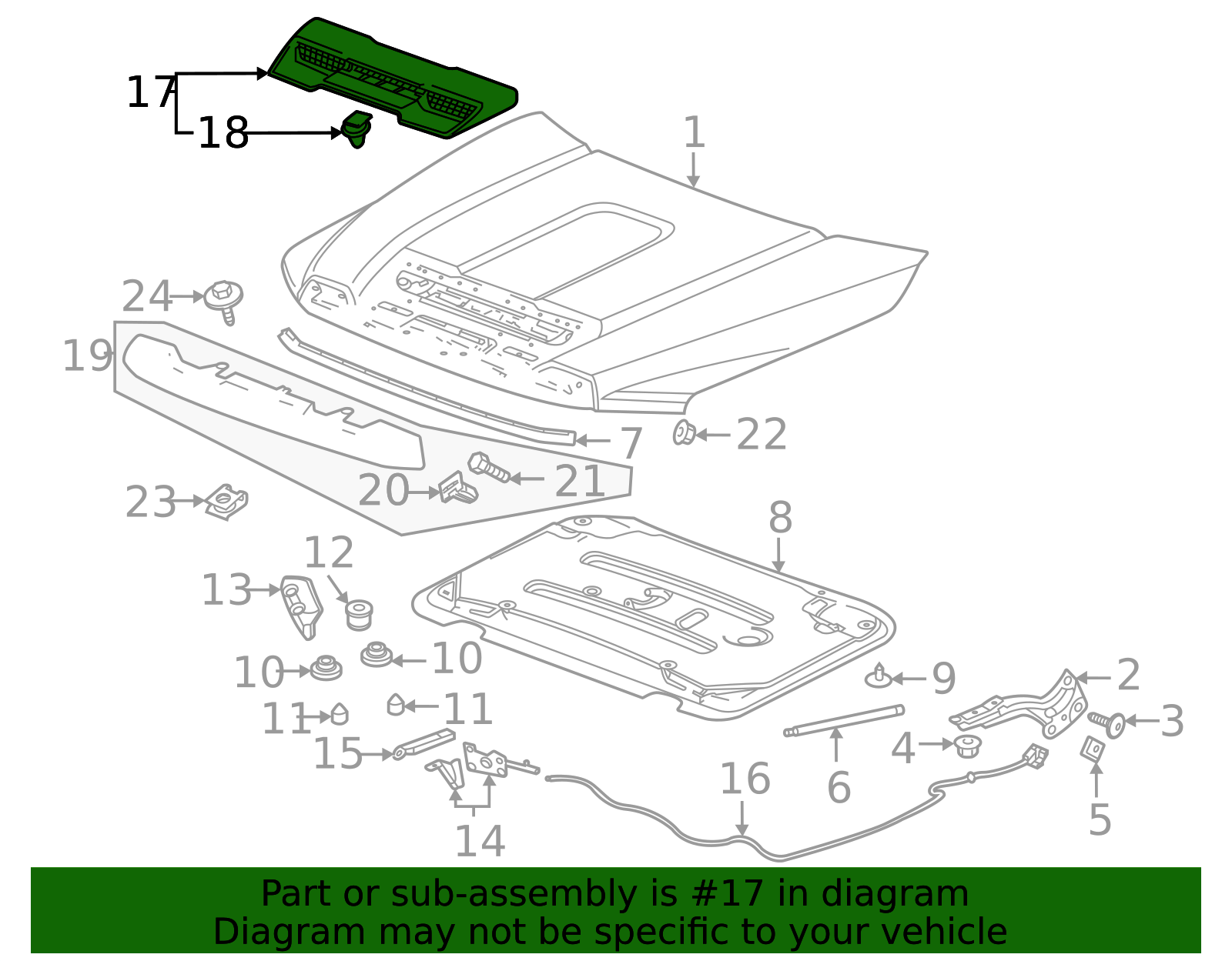 Genuine OEM GM Part - Vent 2020-2023 GMC 84802205 - Parts Overstock ...