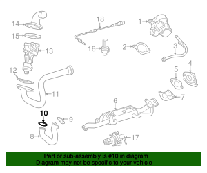 Inlet Pipe O-Ring 018-997-89-45 | MB Online Parts