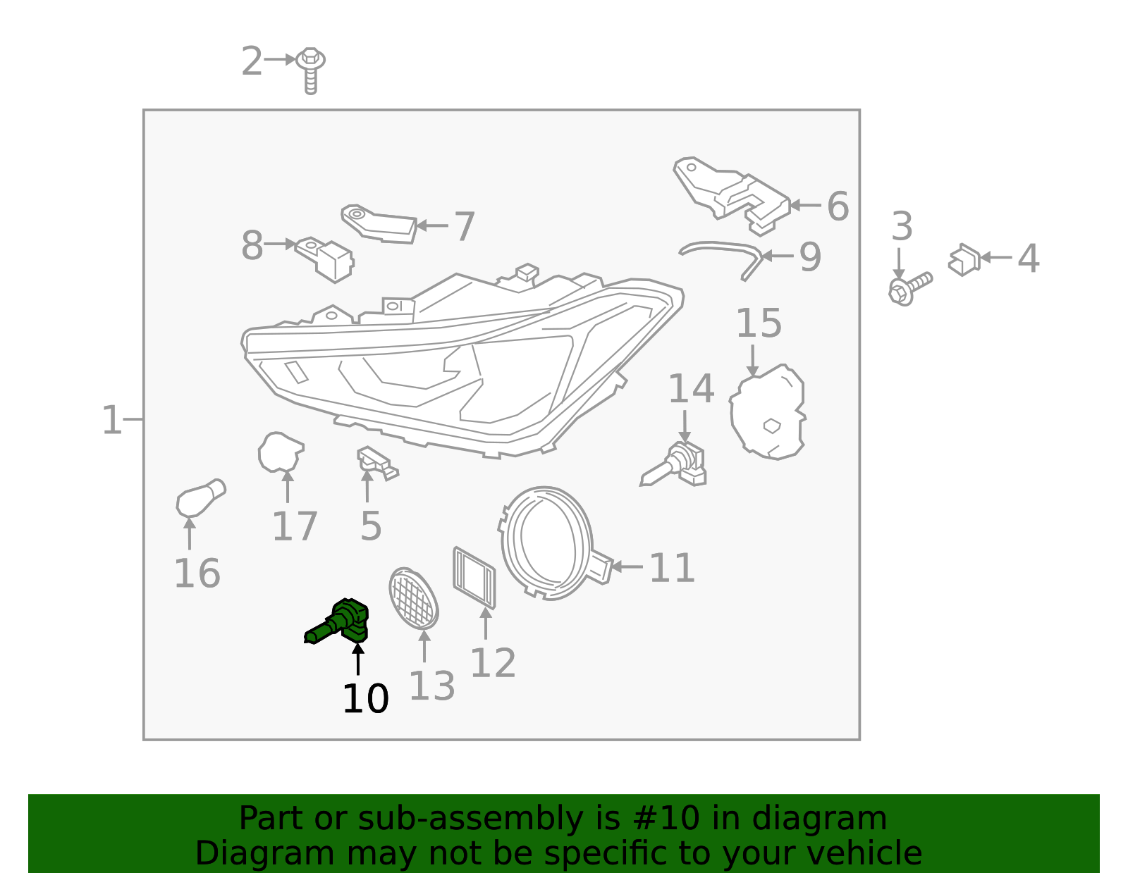 2013-2023 Hyundai Low Beam Bulb 18647-65009-S | OEM Parts Online