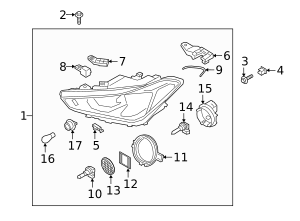 2013-2023 Hyundai 2013-2023 Hyundai Low Beam Bulb G70 Sonata G80 Santa ...