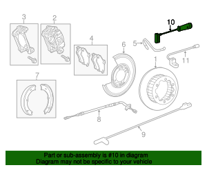 9079057103 - Wear Indicator 2010-2021 Mercedes-Benz | Mercedes-Benz USA ...
