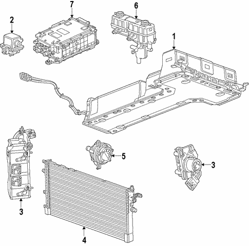 Battery for 2014 Cadillac ELR | GMPartsDirect.com