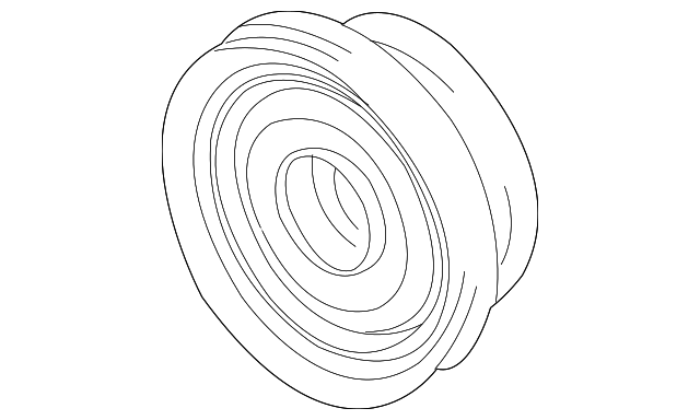 1998-2002 Hyundai Accent A/C Compressor Clutch Pulley 97643-29500 | OEM ...