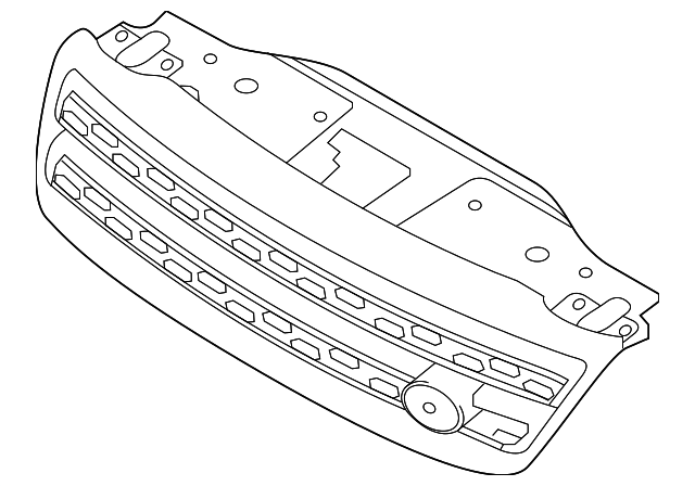 Genuine OEM Grille Part# LR123932 Fits 2017-2020 Land Rover Discovery ...