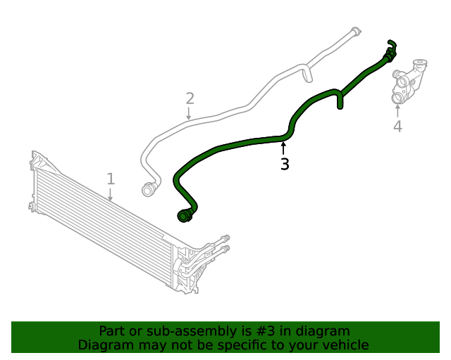 Genuine BMW 17-22-9-494-457 | Oil Return Tube | FREE Shipping on Most ...