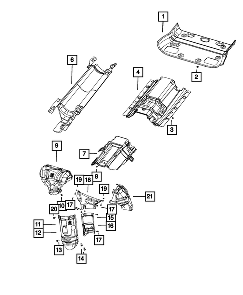 Exhaust System for 2020 Jeep Cherokee | Mopar Estores