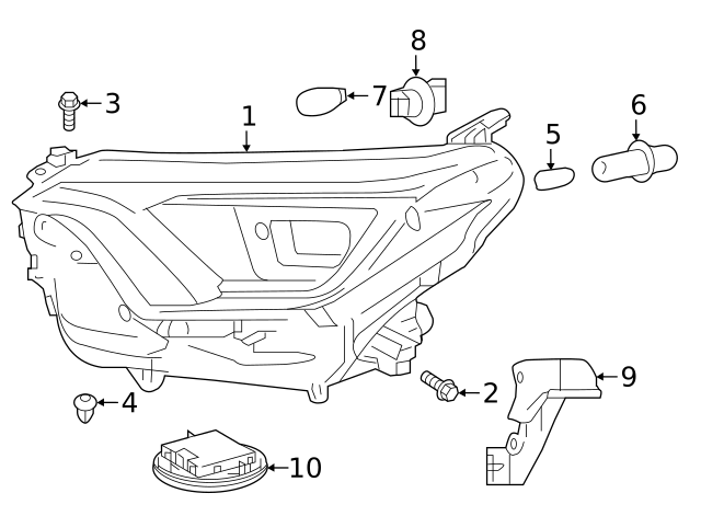 81016-42010 - Control Module 2016-2018 Toyota RAV4 | Ourisman Toyota Parts