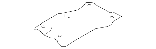 2010-2012 Hyundai Santa Fe Heat Shield 28795-1U000-DS | OEM Parts Online