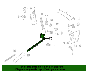 5C5-853-371-A-82V - Door Sill Plate 2012-2019 Volkswagen Beetle ...