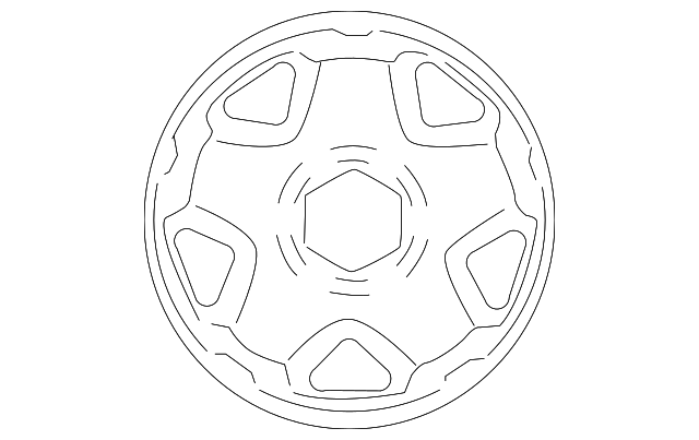 2005-2020 Toyota Tacoma Wheel Steel 16 Inch 42601-AD041 | Toyota Parts ...