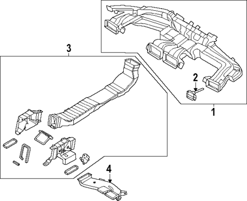 Ducts for 2025 Hyundai Ioniq 6 | OEM Parts Online