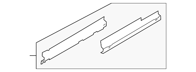 2015-2020 Ford F-150 Rocker Reinforced - Driver's Side (LH) GL3Z ...
