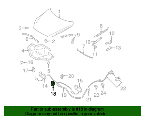 65670-1CA0A (656701ca0a) - 2009-2017 Infiniti Catch | Infiniti Parts Net