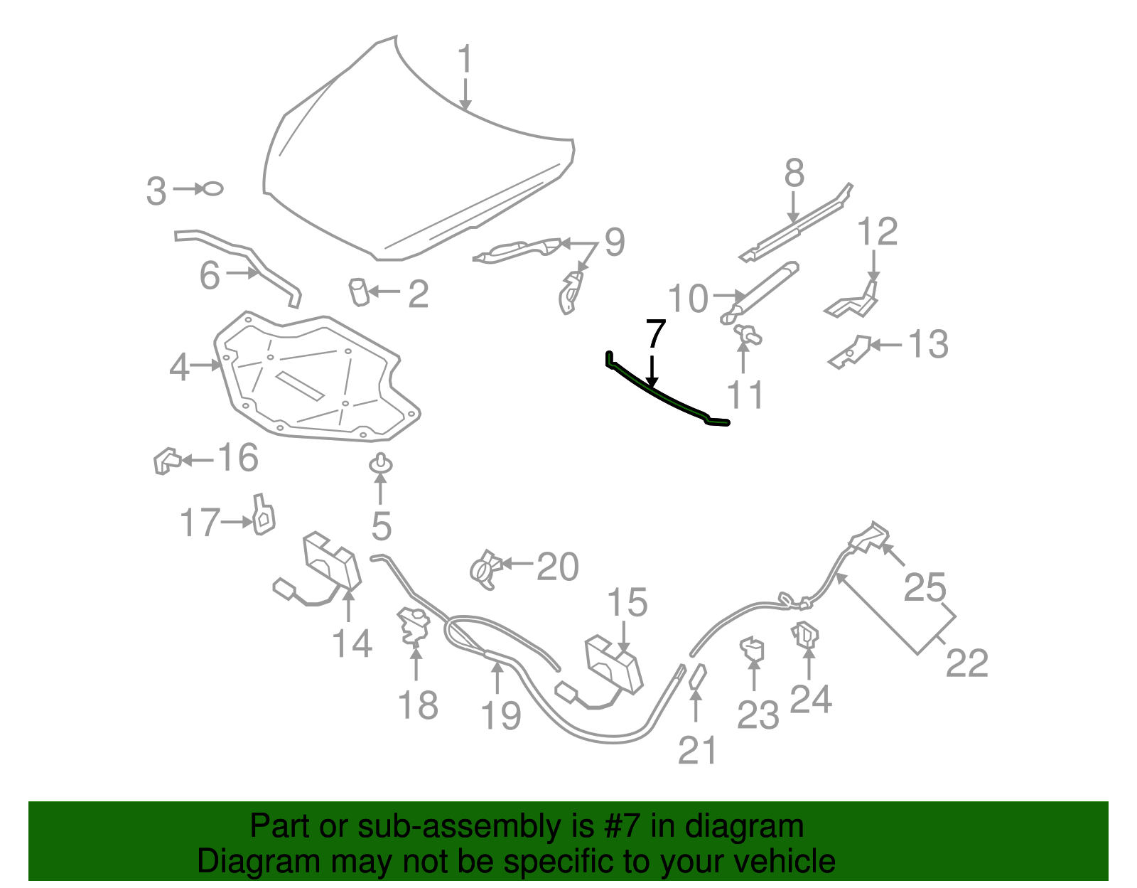 2015-2017 Infiniti QX70 Front Seal 65820-1CA1C | Infiniti of Orland Park