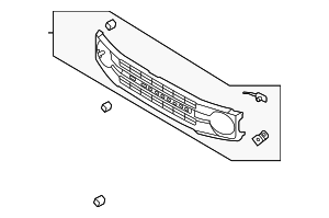 2021-2024 Ford Bronco Grille M2DZ-8200-AA | OEM Parts Online