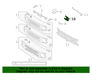 M2DZ-19H421-A - Front Camera Bracket - 2021-2023 Ford Bronco | Lasco ...
