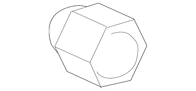 2019-2022 Nissan Wheel Lug Nut 40224-ZP50B | Nissan Parts Plus