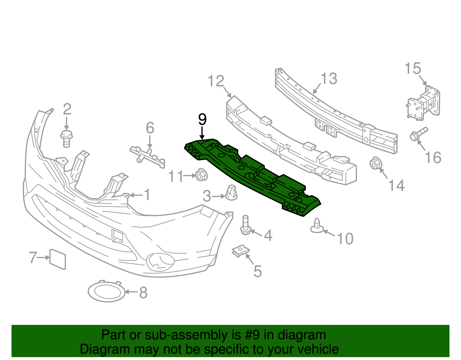 2017-2019 Nissan Rogue Sport Lower Shield 62660-DF30A | Central Houston ...