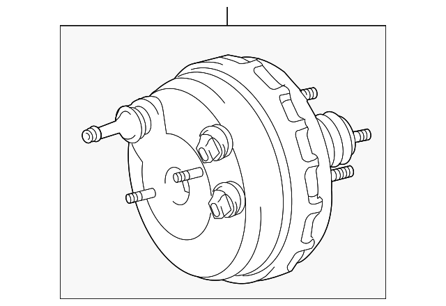2007-2017 Toyota Tundra Power Brake Booster 44610-0C072 | Toyota Parts ...