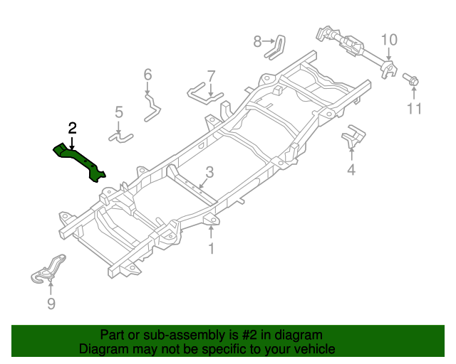 2006-2023 Mopar Cross-Member 68211954AA | Mopar Parts Canada