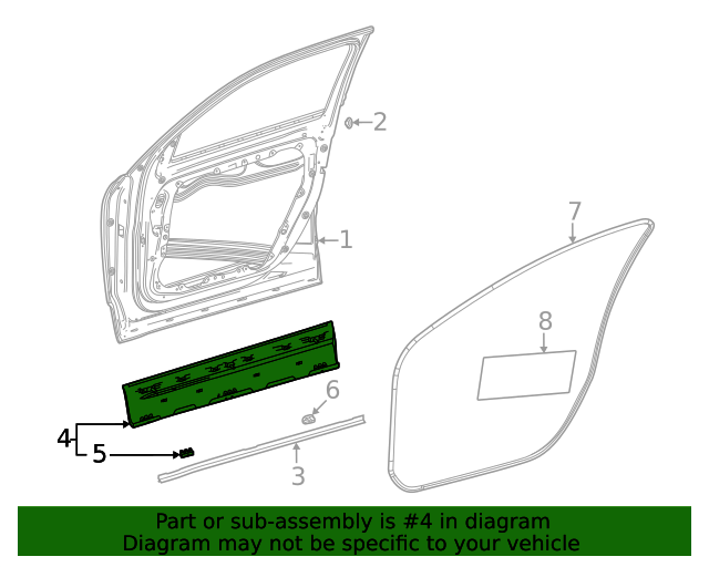 2021-2024 Mercedes-Benz Door Outer Panel 247-720-25-05 ...