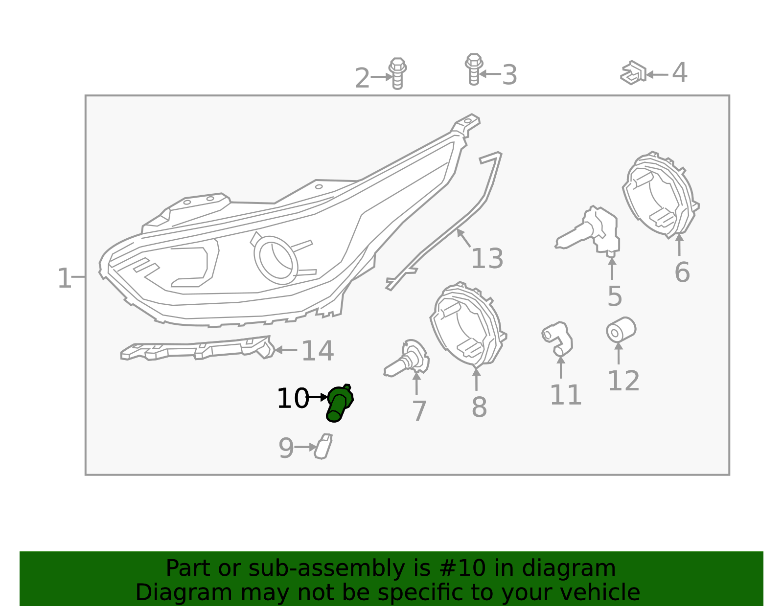 92161-B0000 - Bulb Socket 2017-2021 Kia Forte | Kia.Parts Store