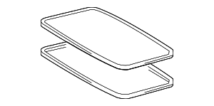 2004-2009 Toyota Sunroof Glass 63201-AE010 | OEM Parts Online
