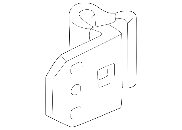 1997-2005 GM Hinge Asm Rr S/D Lwr *Silv 22604070 | TascaParts.com