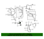 5Q0-122-157-AB - Water Inlet Hose 2015-2020 Audi | Audi OEM Parts