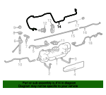 906-470-22-64 - Feed Line 2010-2018 Mercedes-Benz | Mercedes-Benz USA Parts