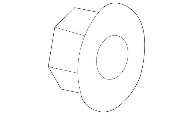 2014-2020 Nissan Axle Beam Nut 54588-0M008 | TascaParts.com