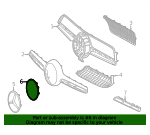 000-888-05-00 - Grille Emblem 2019-2024 Mercedes-Benz | Mercedes-Benz ...