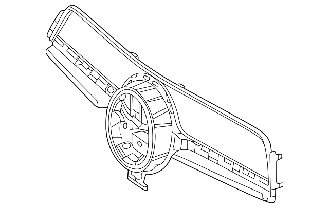 2020-2023 Mercedes-Benz Grille Surround 167-888-61-00 | MB Parts Store