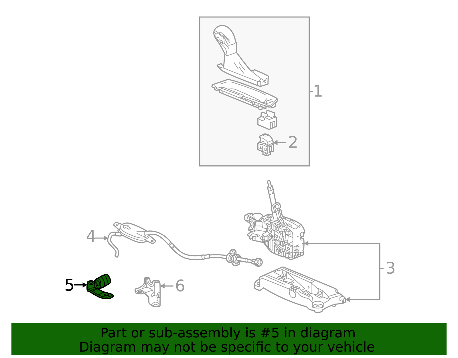 2021-2025 GM Lever 42885453 GM | GMPartsDirect.com