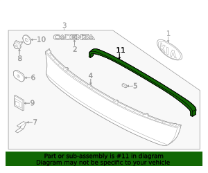87378-F6500 - Insulator Pad 2020 Kia Cadenza | Kia.Parts Store