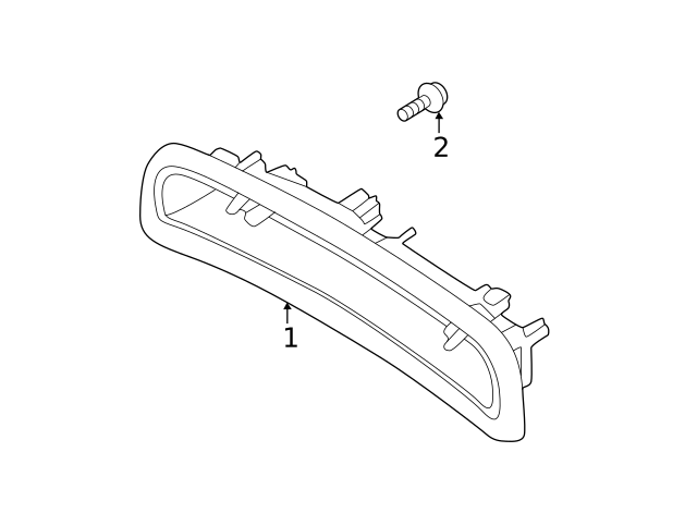 M2DZ-13A613-A - High Mount Lamp 2021-2024 Ford Bronco | AutoNation Parts
