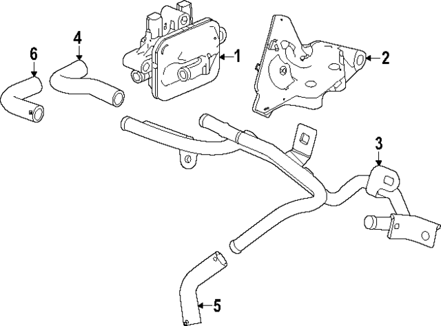 2023-2024 Honda Purge Line 36169-6MA-M00 | Genuine Honda Parts