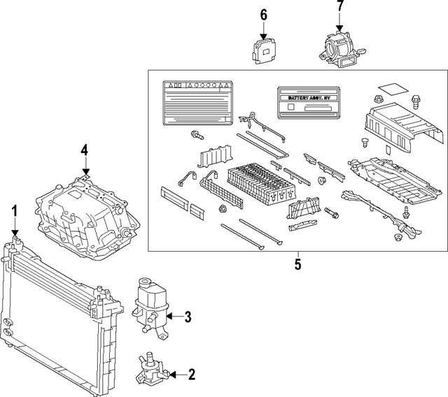 G9510-47210 - Drive Motor Battery Pack Assembly - 2023-2024 Toyota ...