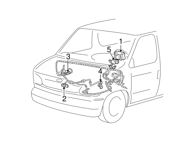 4C2Z-14A664-AA - 4c2z-14a664-aa 2004 2005 2006 2007 Ford Econoline ...