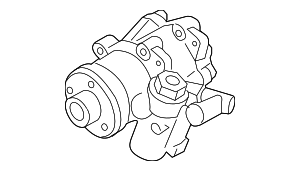 2004-2010 Volkswagen Touareg Power Steering Pump 7L6-422-154-E | OEM ...