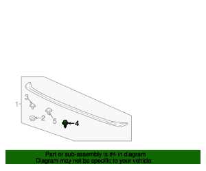 91512-SEL-T01 - Spoiler Assembly Clip 2018-2024 Honda | Honda Parts Online