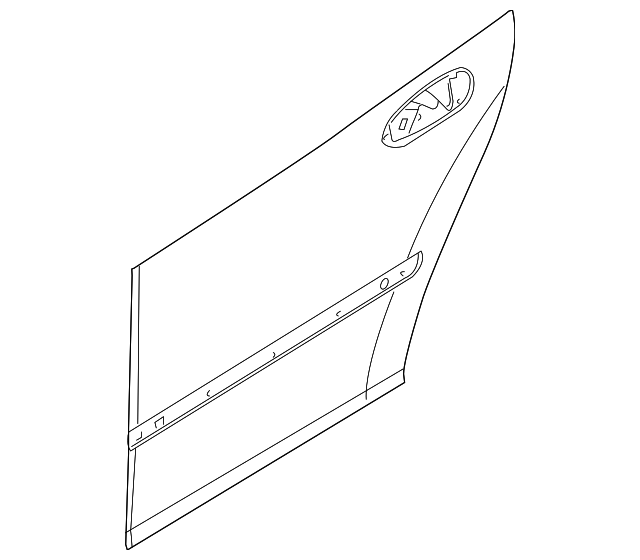 Genuine Outer Panel for 2006 Saab 9-3 | Part# 93185743 | Over 30% Off ...