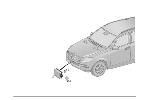 Adaptive Cruise Control System for 2009 Mercedes-Benz GL450 | Mercedes ...