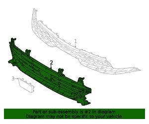86531-L3310 - Lower Grille 2021-2024 Kia K5 | Kia.Parts Store