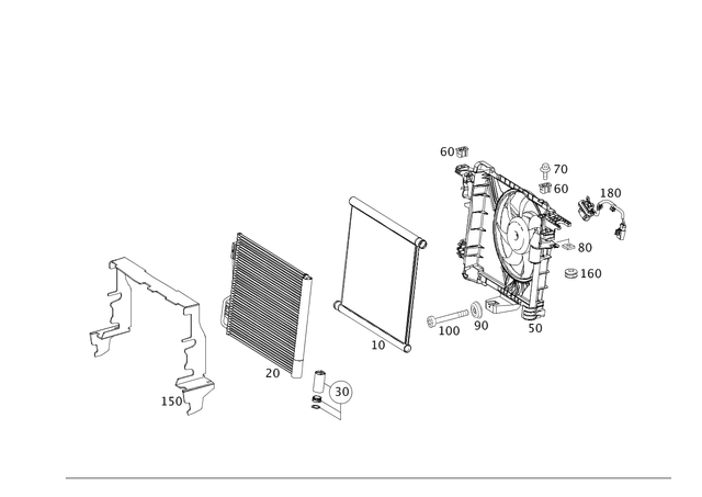 4515010001 - Cooler 2011-2018 Smart Fortwo | Mercedes-Benz USA Parts