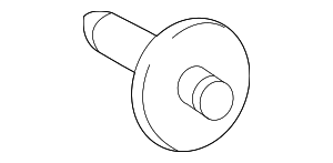 Ford W505427-S442 - Washer Reservoir Bolt - 2021-2023 Ford F-150 | OEM ...